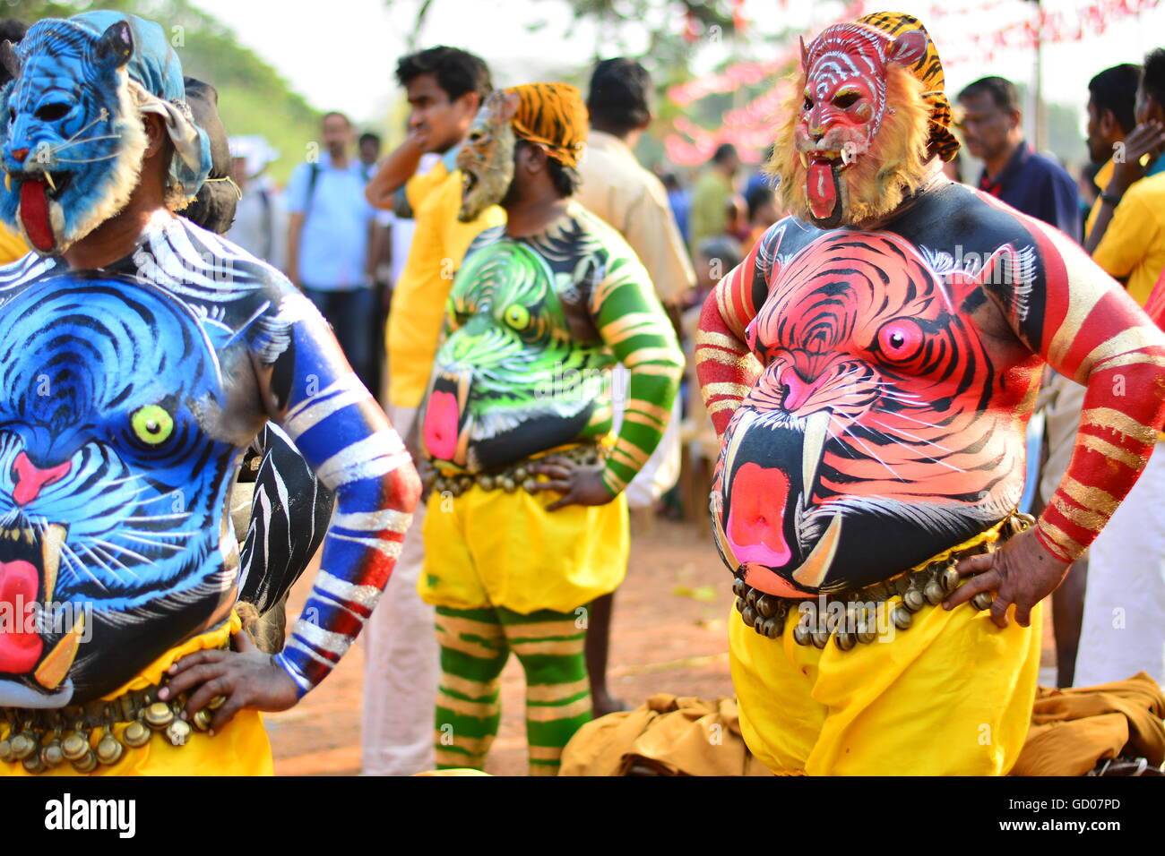 Tiger dance in india hi-res stock photography and images - Alamy