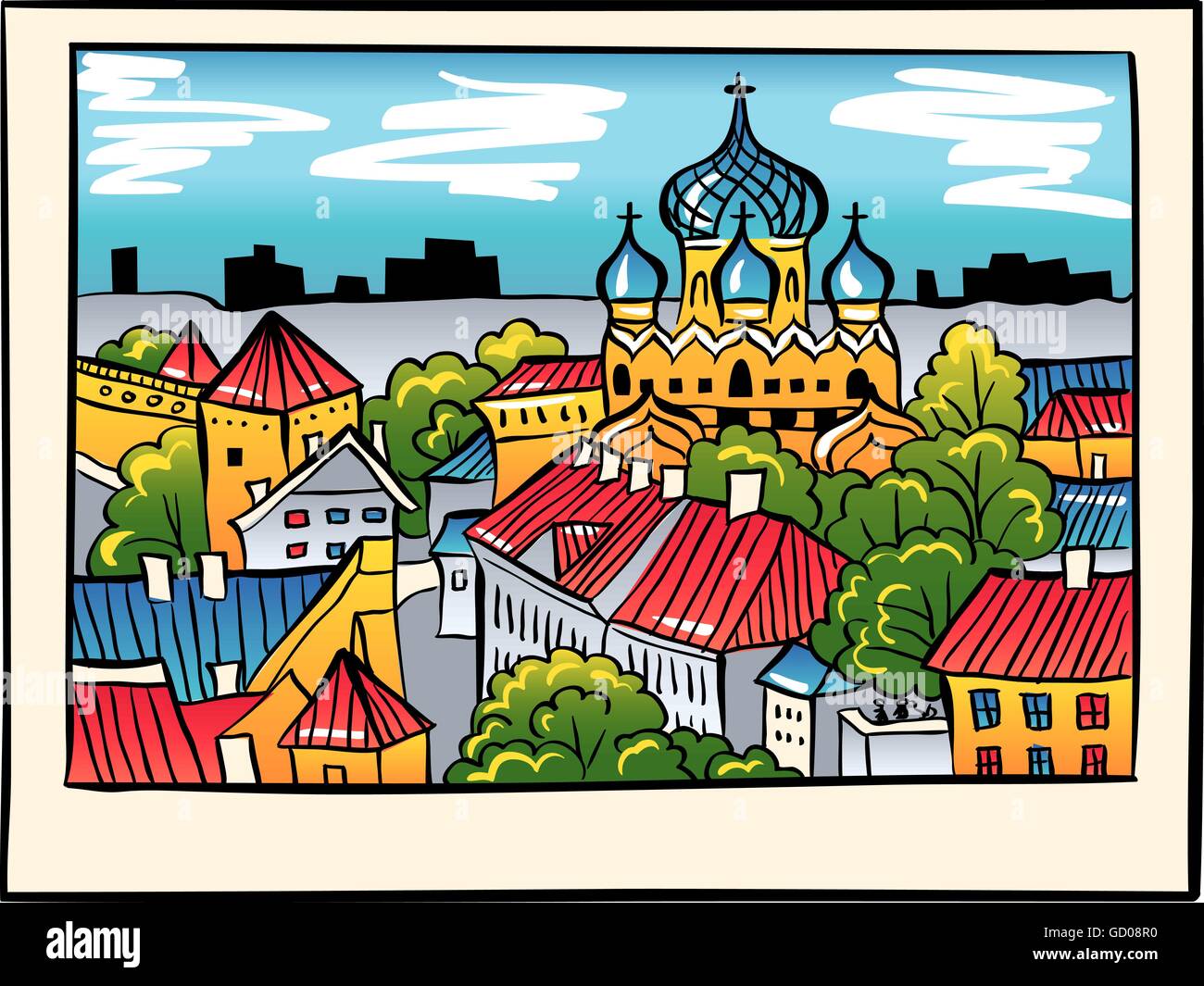 Old house hall night Stock Vector Images - Alamy