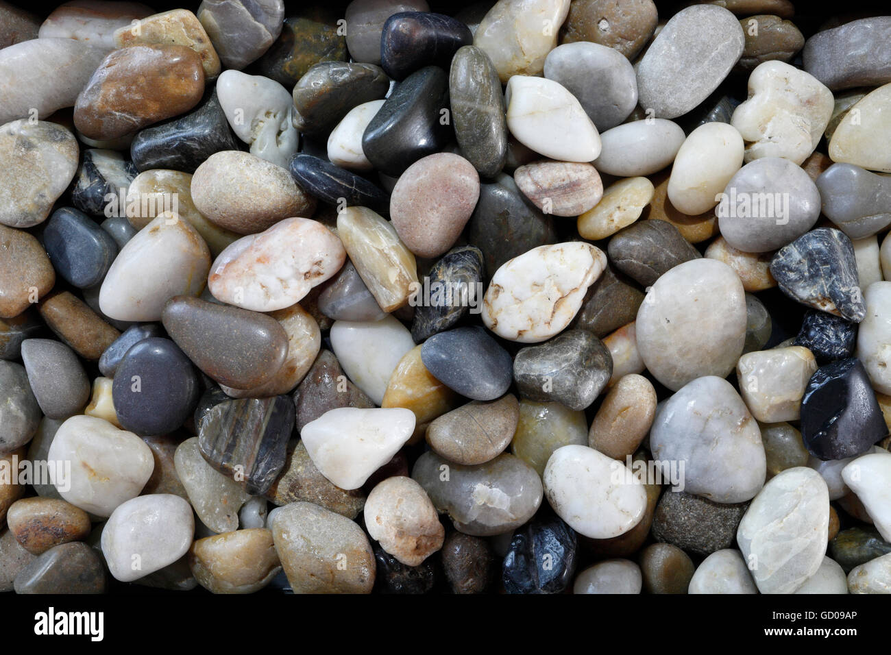 Assortment of pebbles rocks stones Stock Photo - Alamy