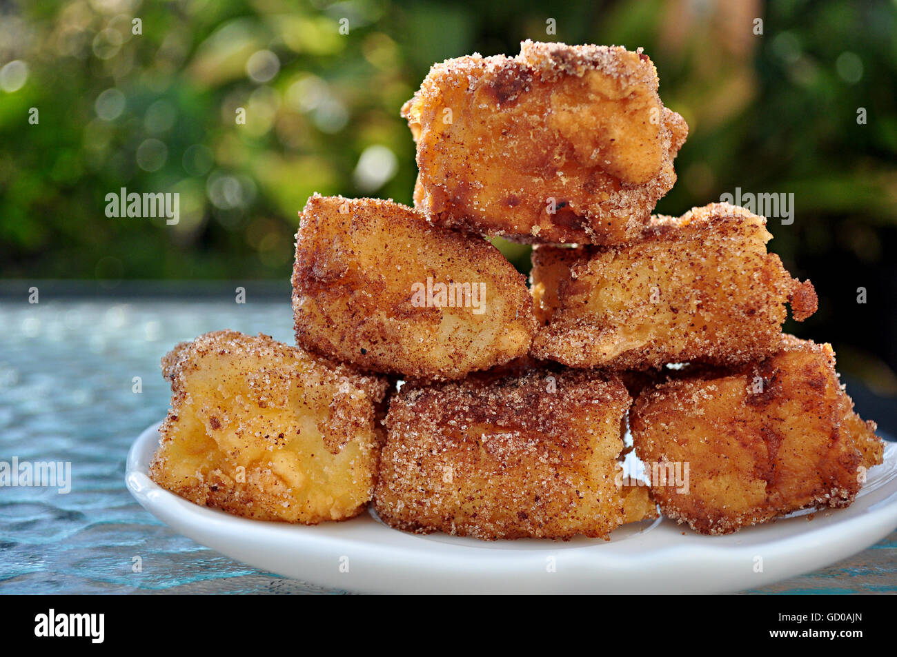 typical Spanish sweet homemade Easter, donuts , fritters and fried milk ...