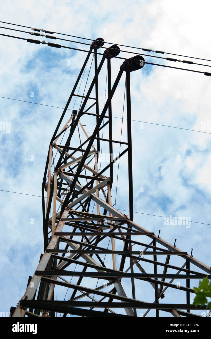electrical power lines Stock Photo - Alamy