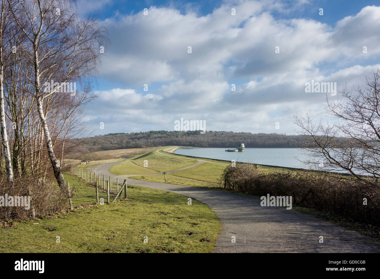 Bewl Water reservoir in High Weald, Kent, UK Stock Photo - Alamy