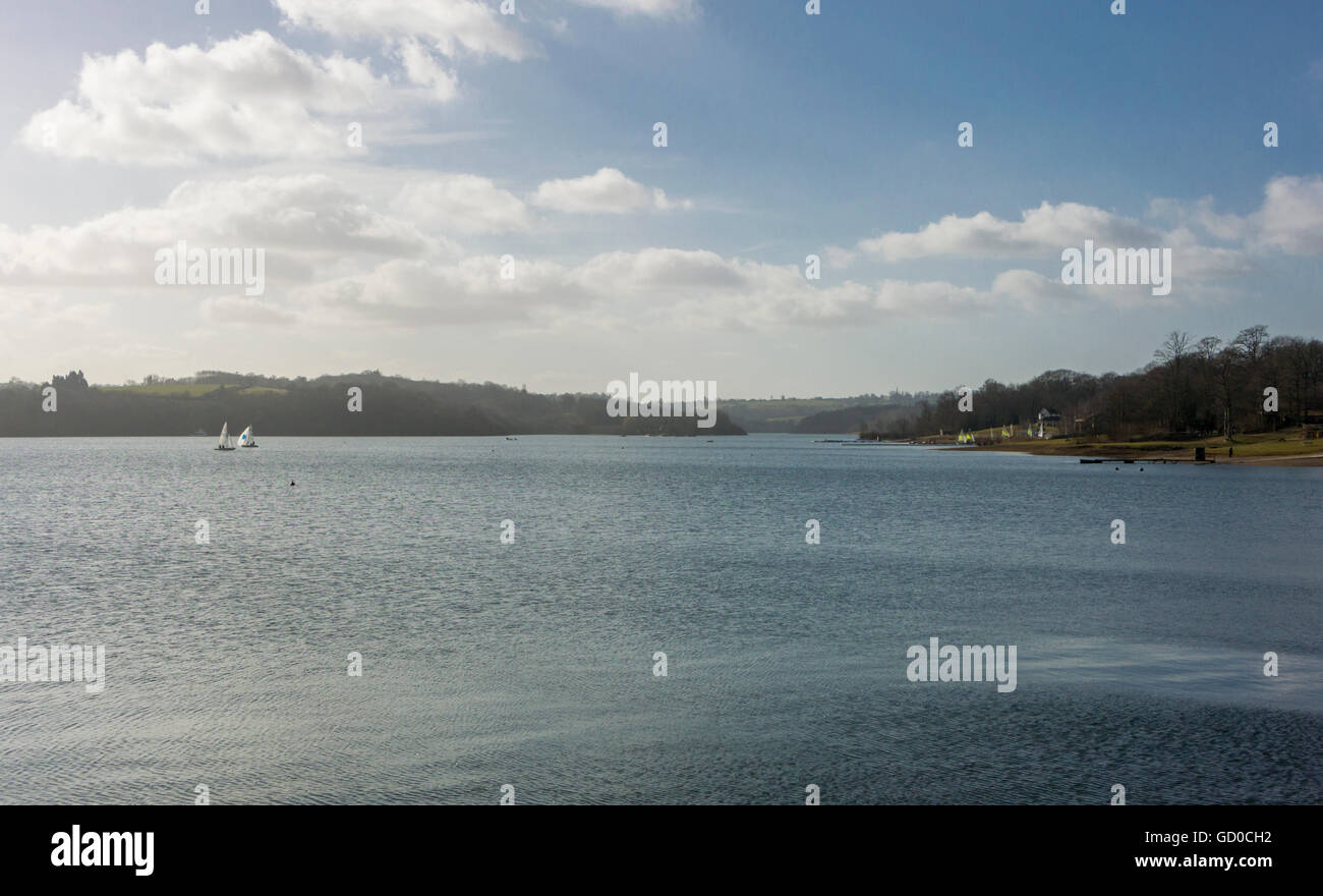Bewl Water reservoir in High Weald, Kent, UK Stock Photo - Alamy