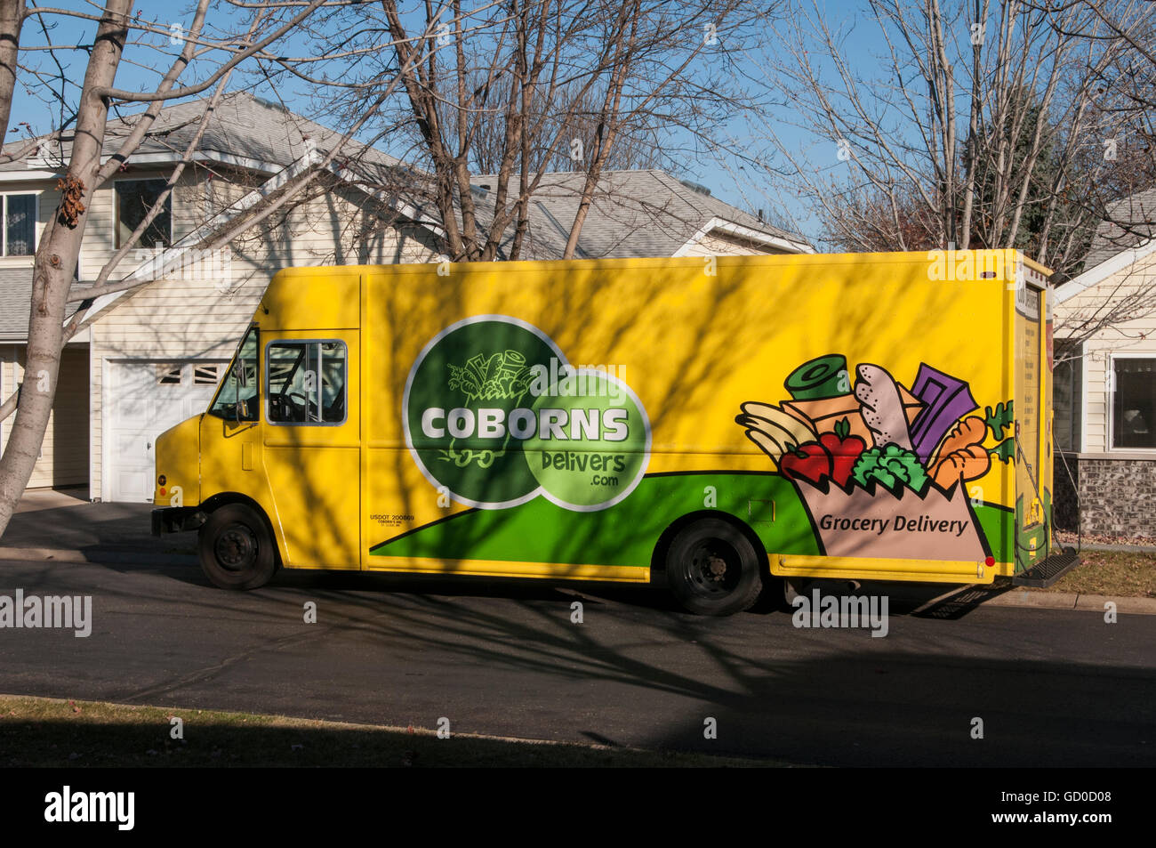 Vadnais Heights, Minnesota. Coburn's, a grocery delivery service making ...