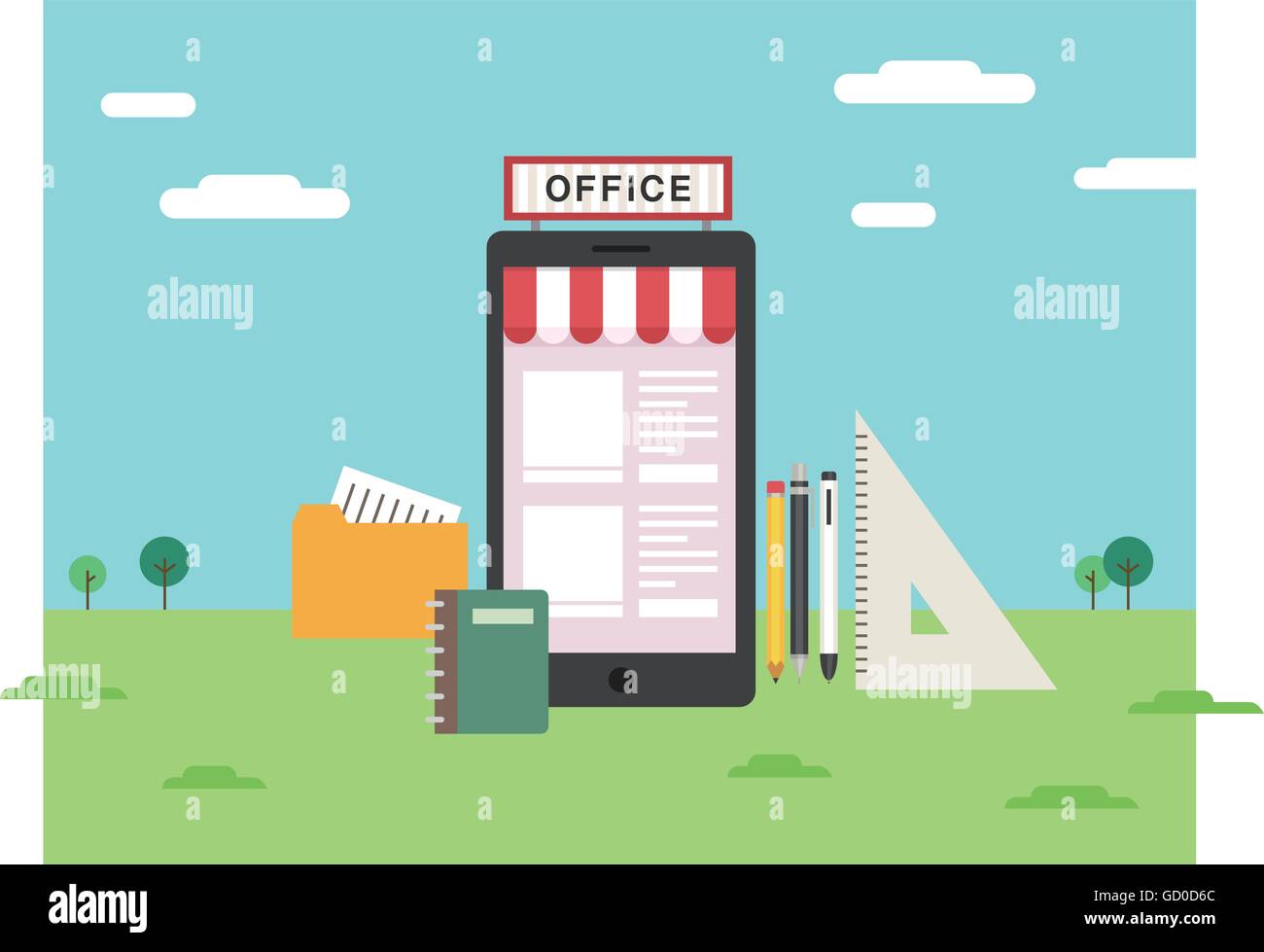 Folder stationery shop hi-res stock photography and images - Alamy