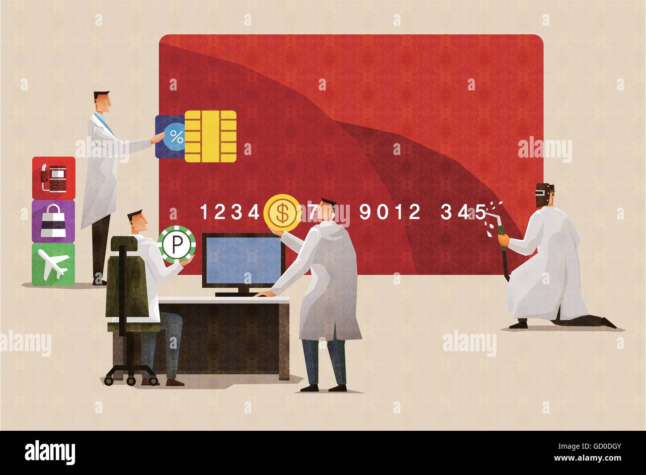 Observation airplane Stock Vector Images - Alamy