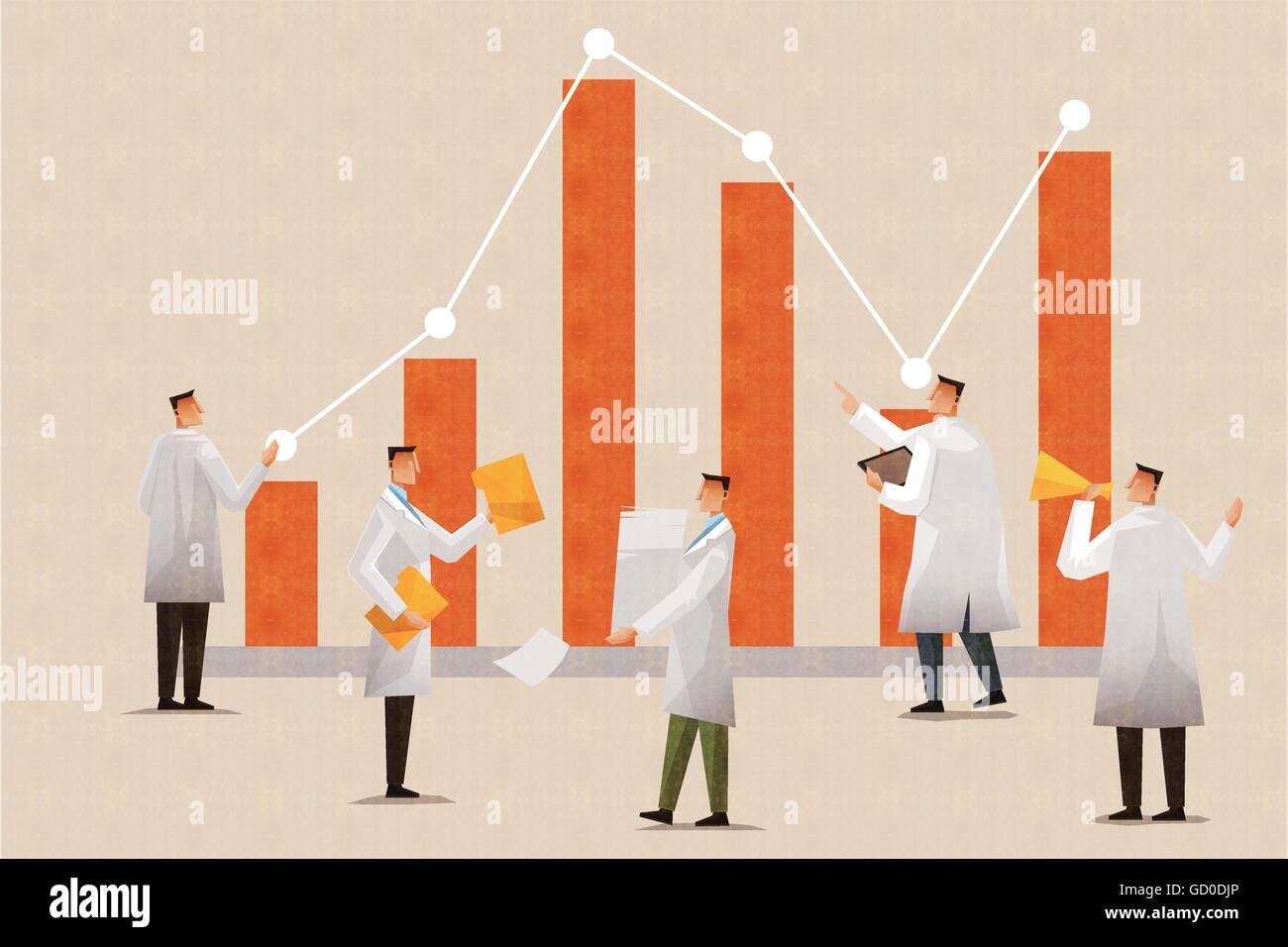 Science experiment project Stock Vector Images - Alamy
