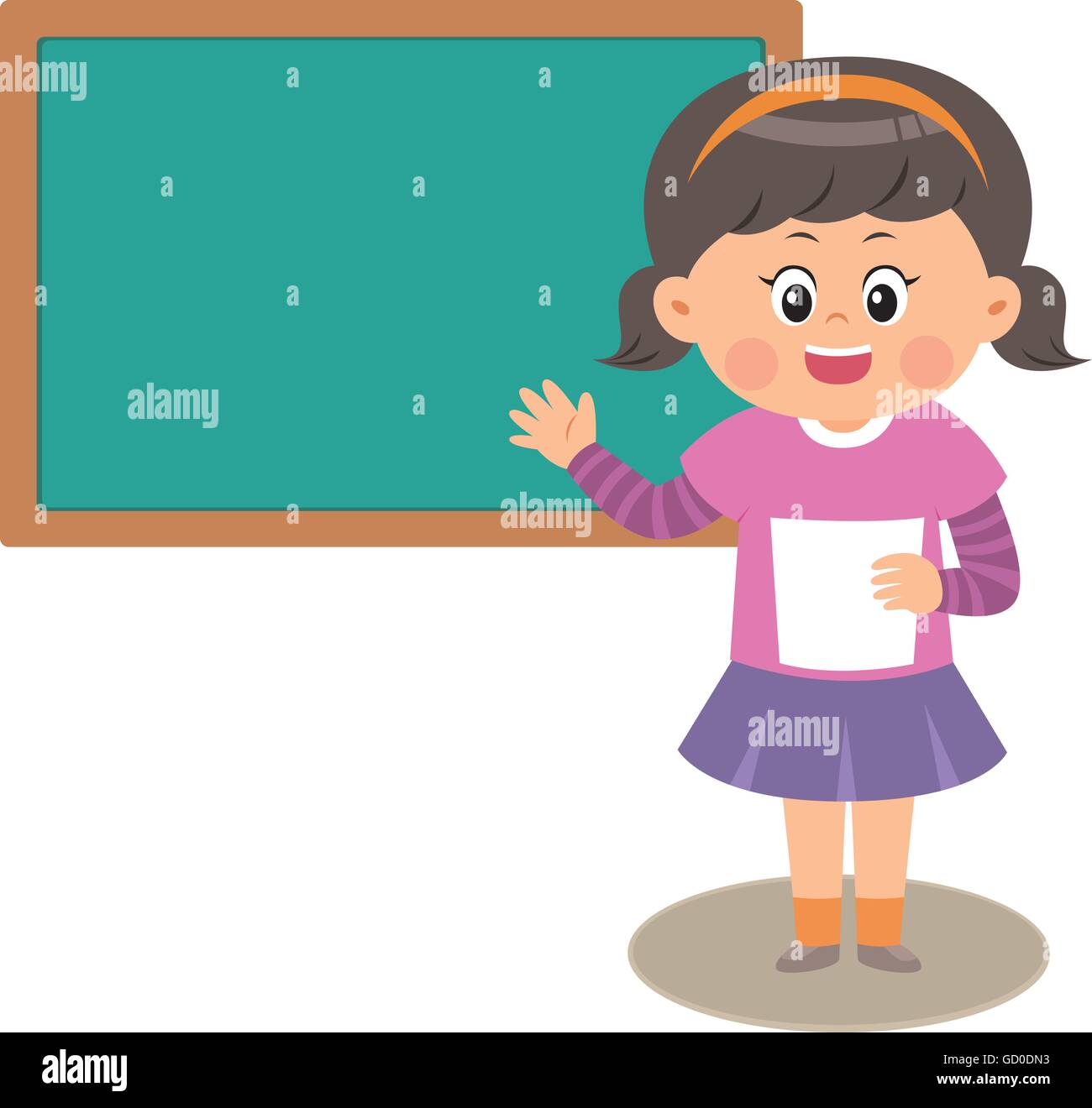 Children presentation Stock Vector Images - Alamy
