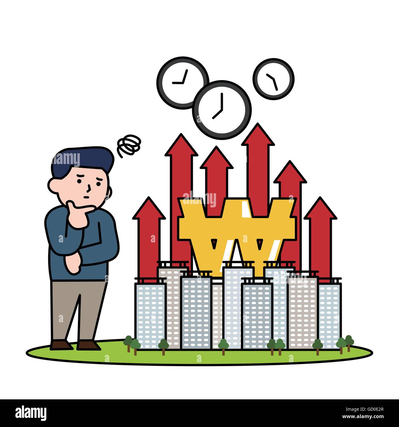 Stimulate the economy Stock Vector Images - Alamy