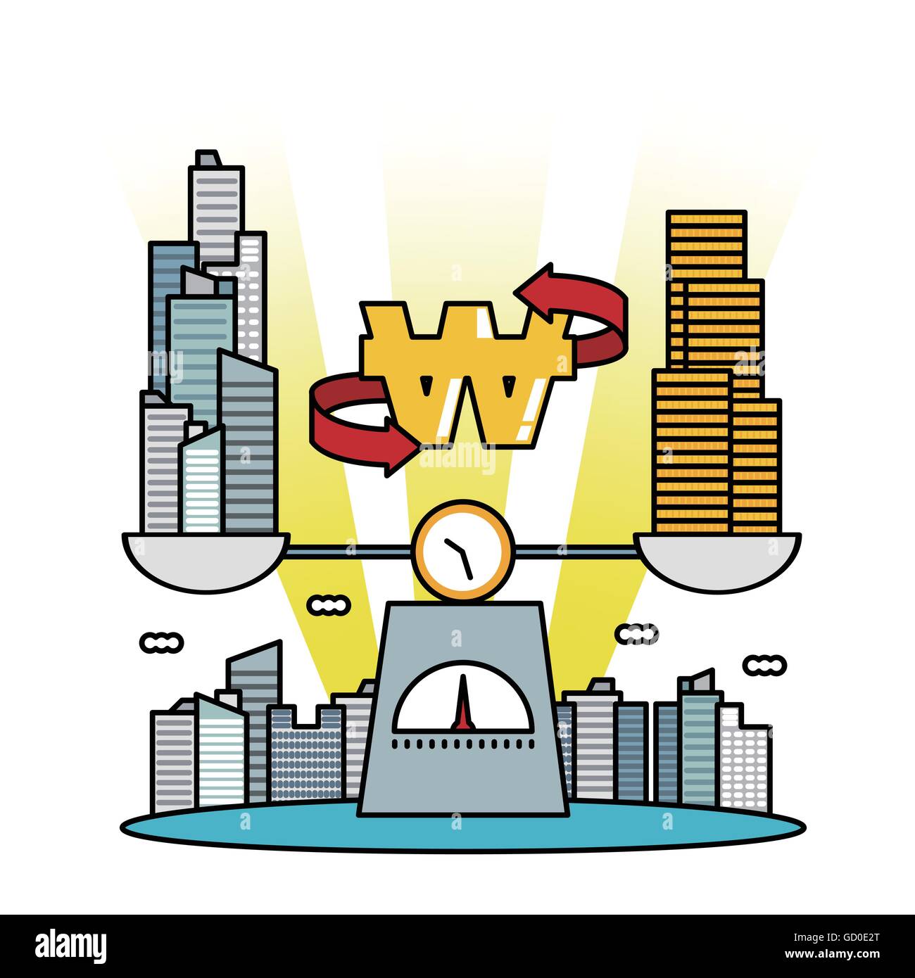 Stimulate the economy Stock Vector Images - Alamy