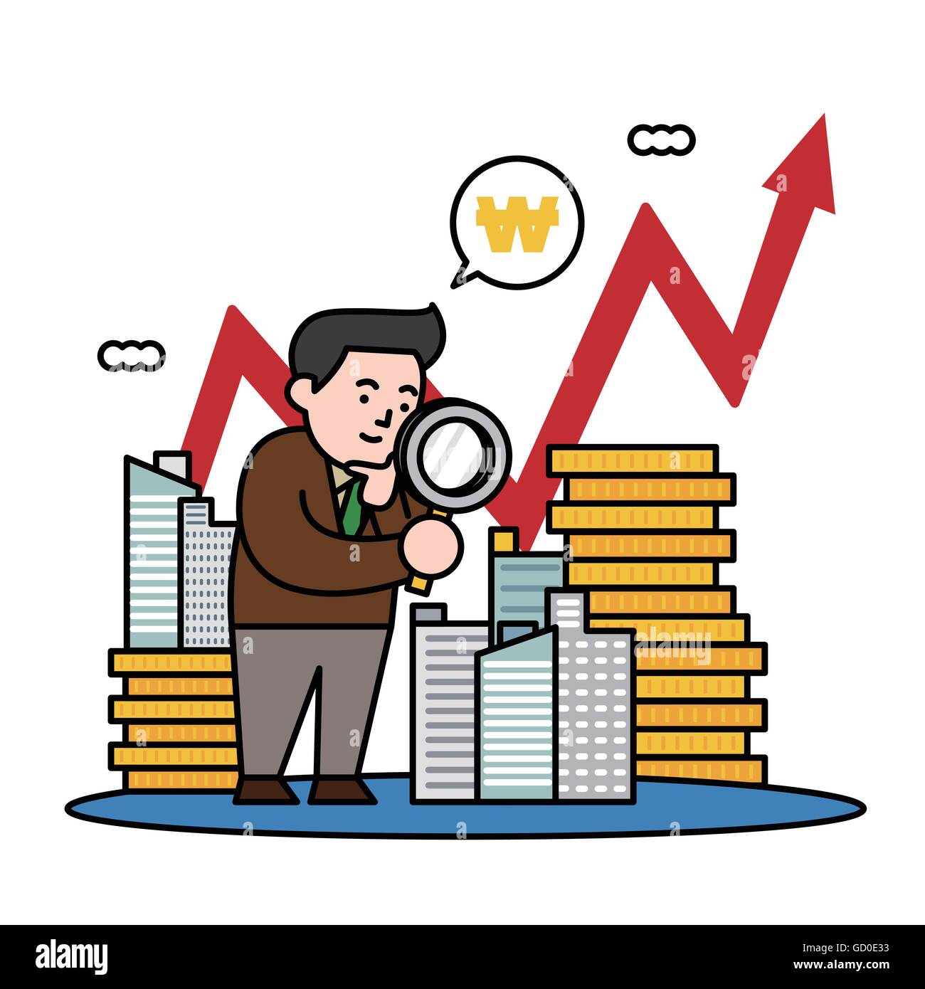 Stimulate the economy Stock Vector Images - Alamy