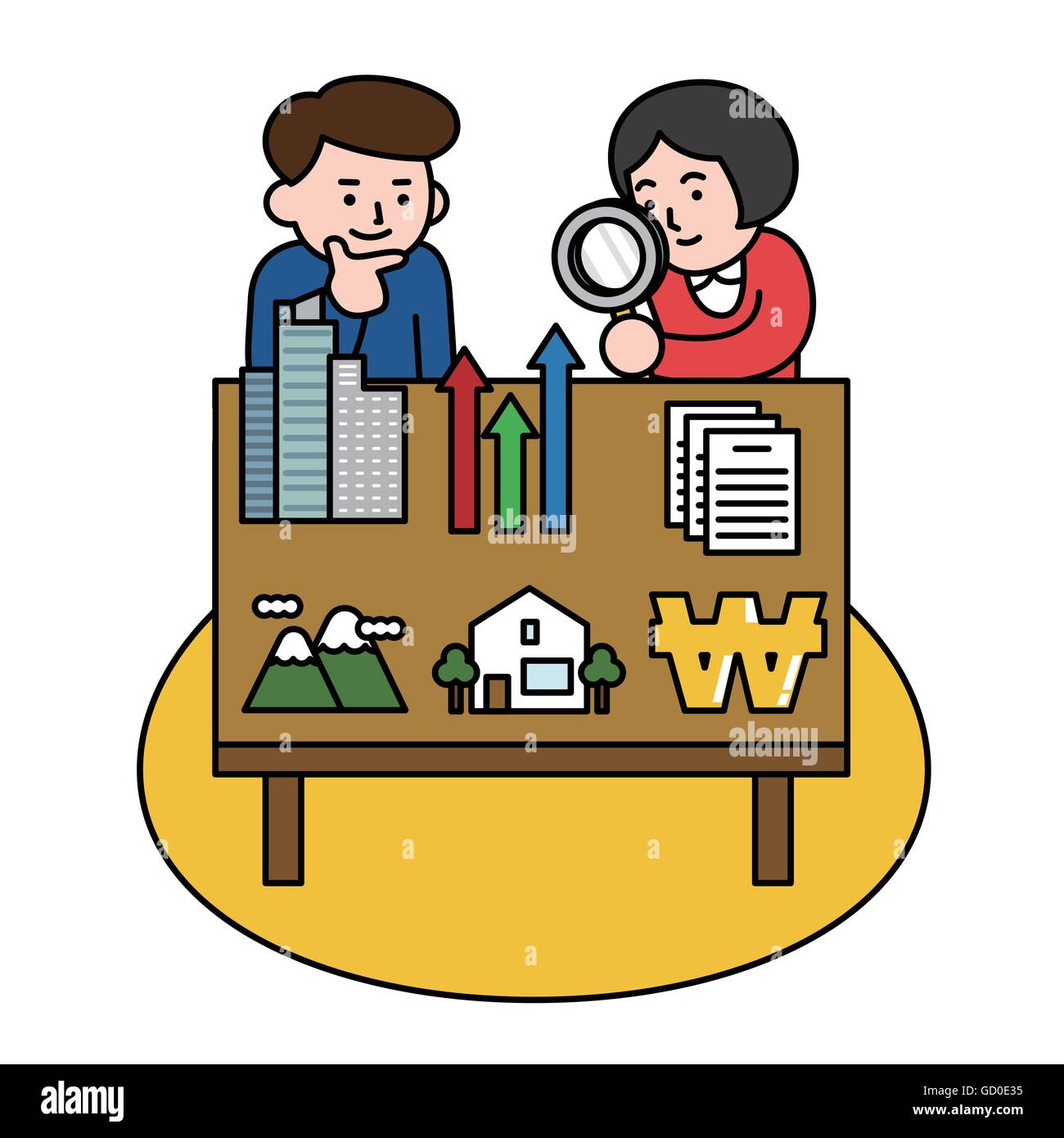 Stimulate the economy Stock Vector Images - Alamy