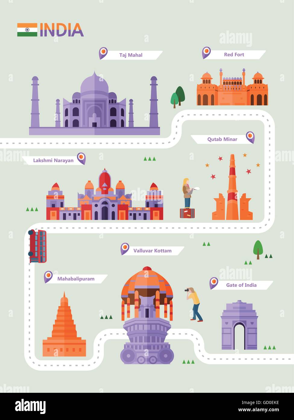 Map Stock Vector Images - Alamy