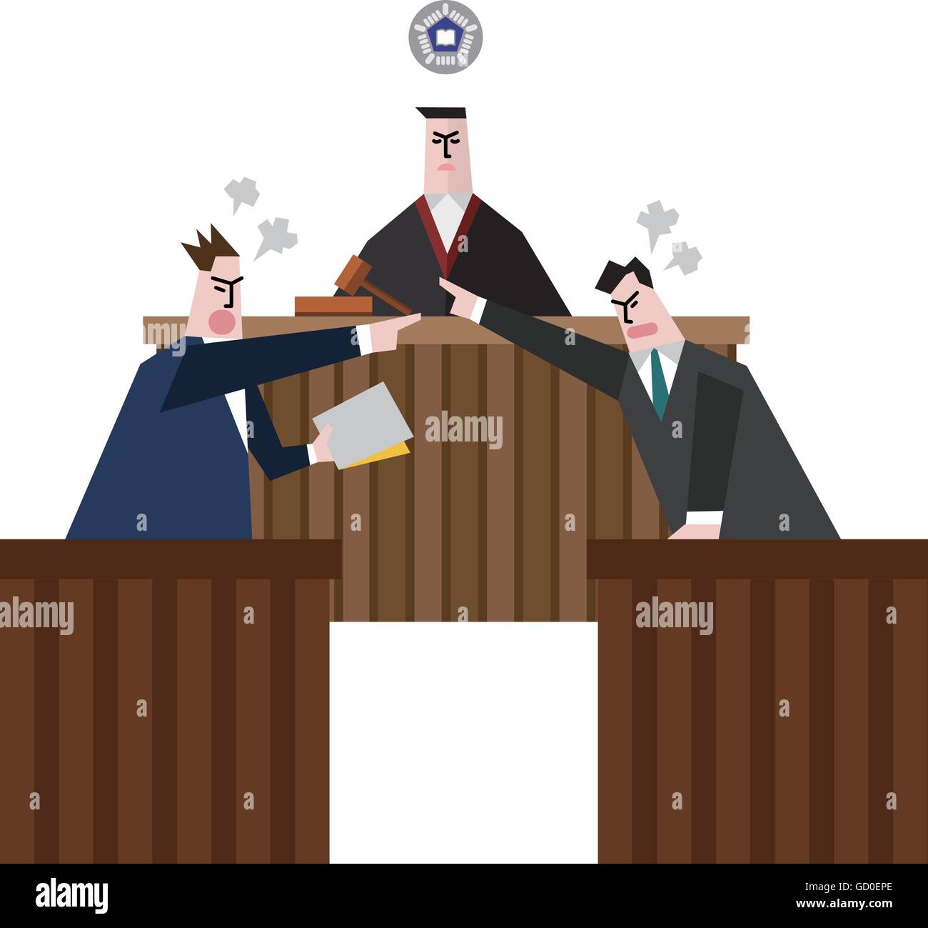 Court society Stock Vector Images - Alamy