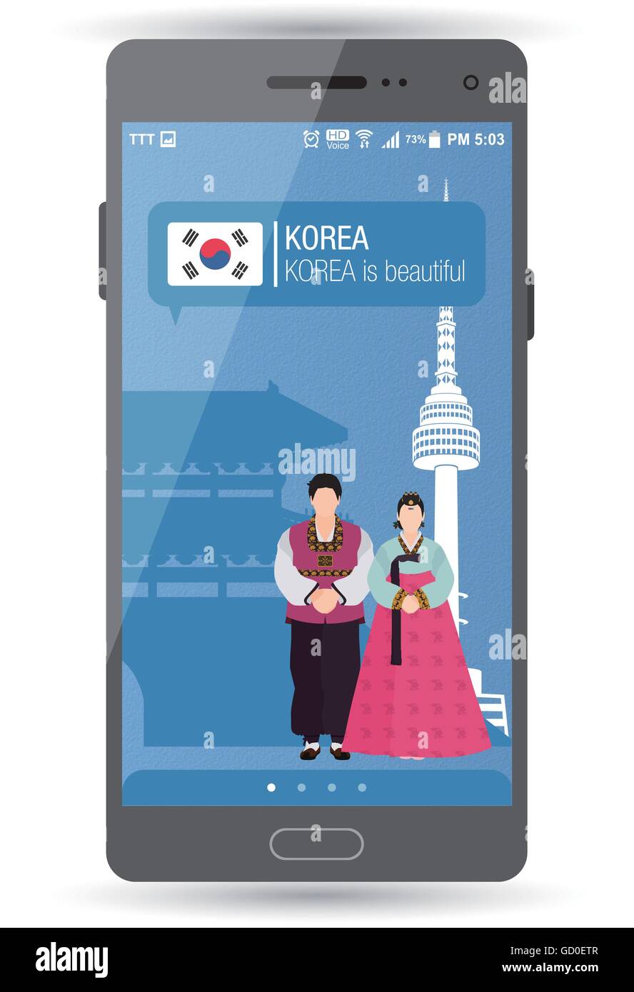 Smart korea Stock Vector Images - Alamy