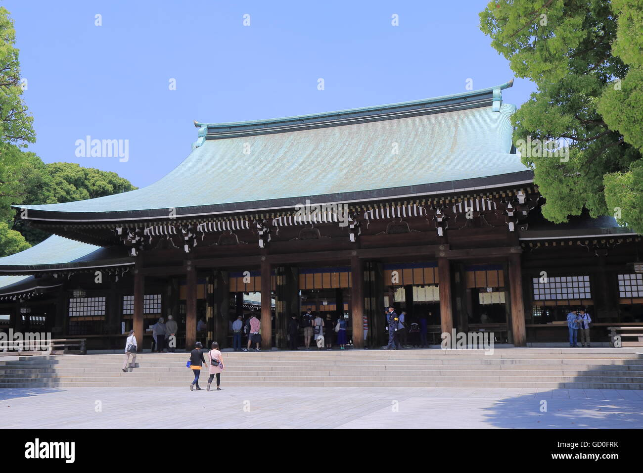 Old shrine tokyo hi-res stock photography and images - Alamy