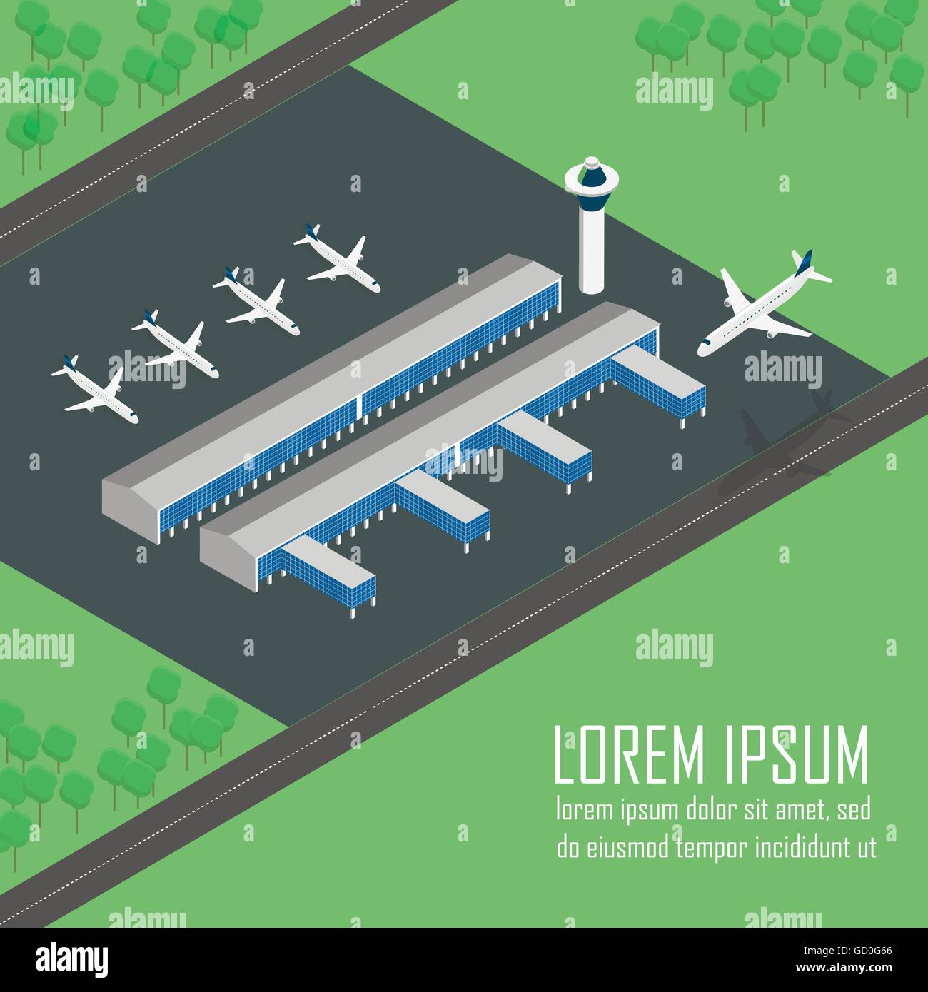 Airport Terminal in vector format Stock Vector Image & Art - Alamy