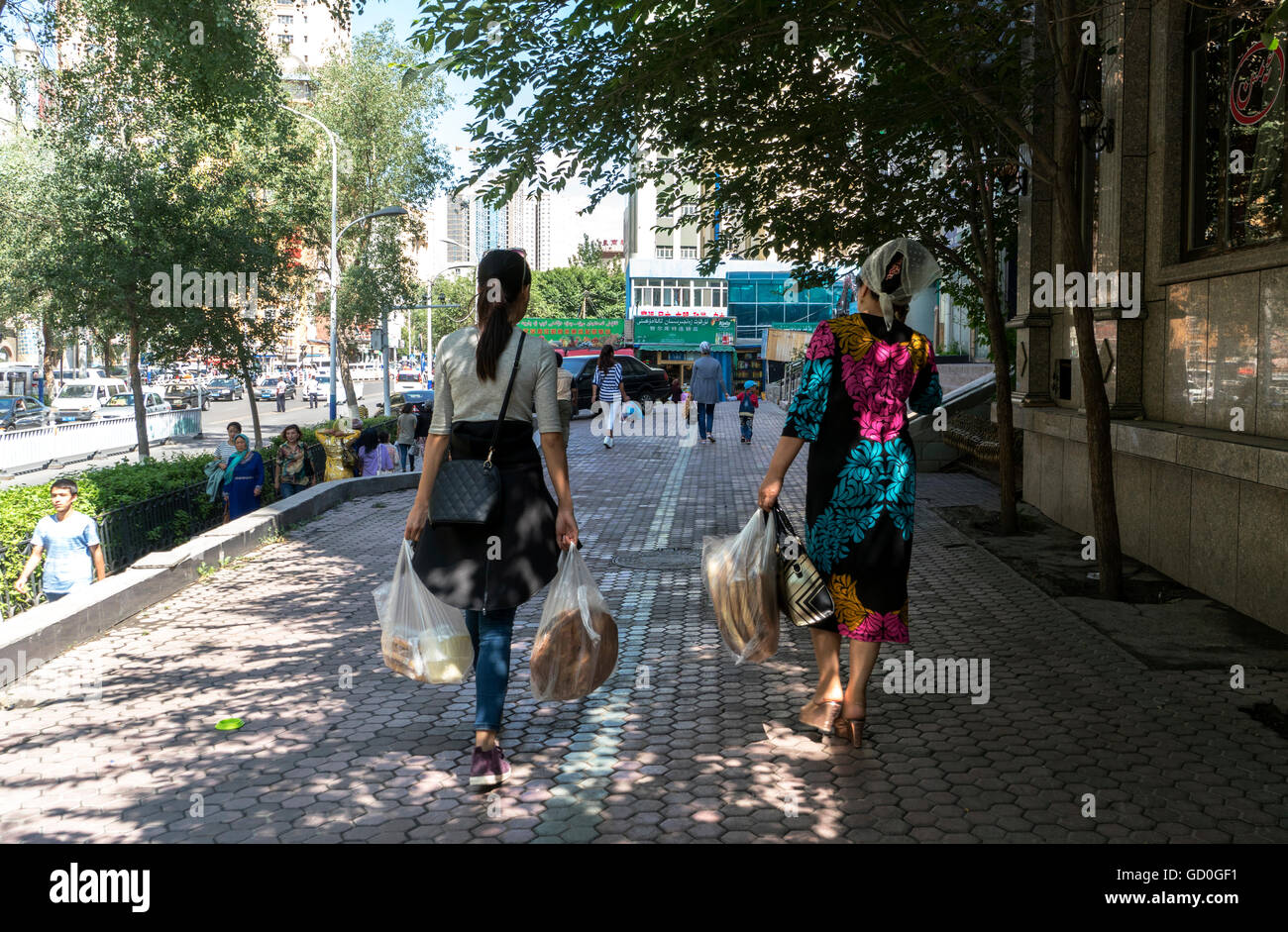 Urumqi street hi-res stock photography and images - Alamy