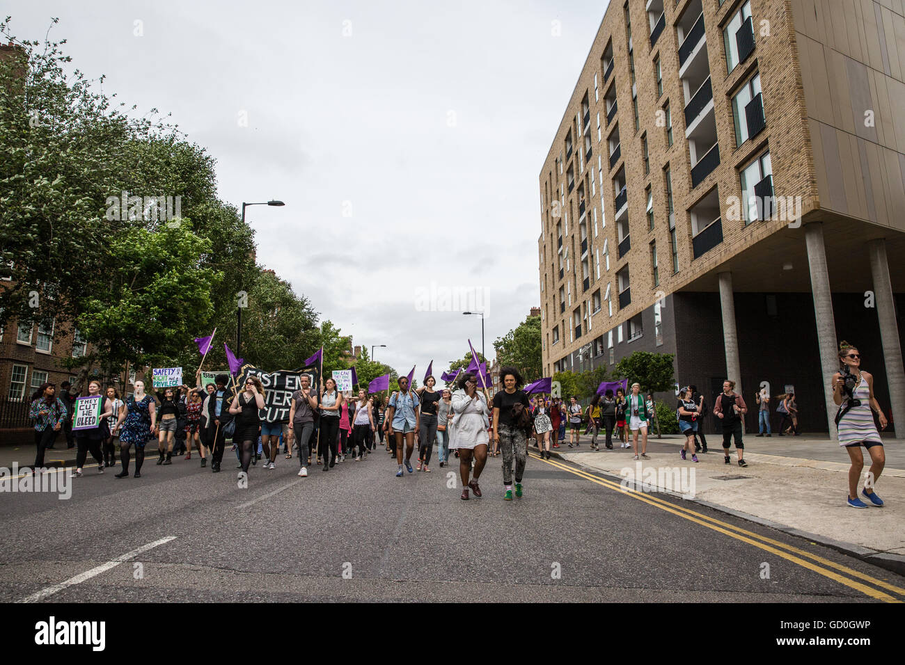 Feminist direct action protest hi-res stock photography and images - Alamy