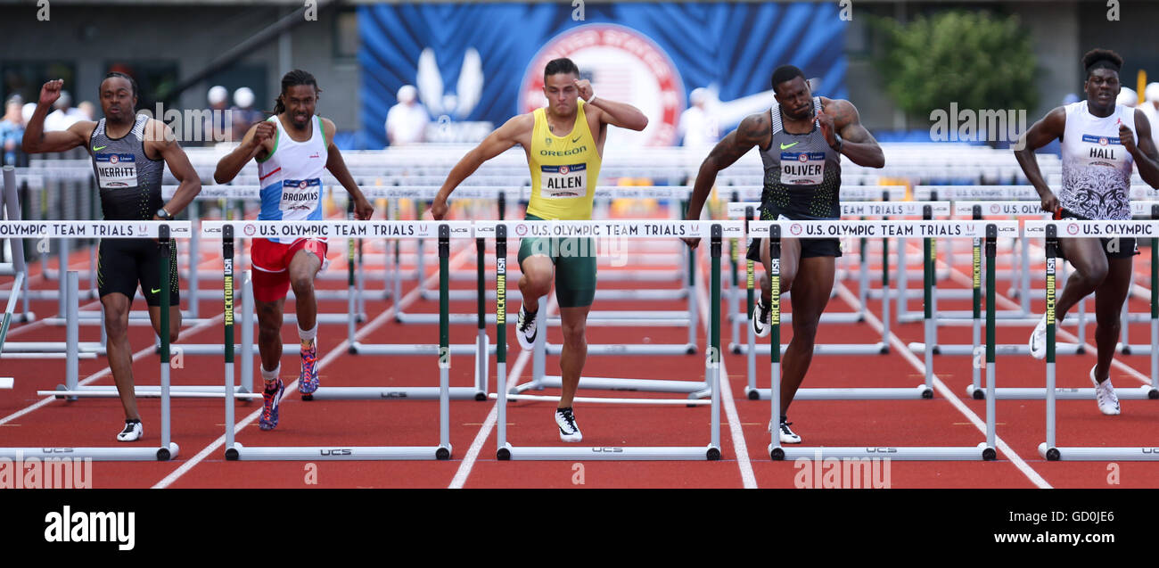 Devon allen olympic trials 2016 hi-res stock photography and images - Alamy
