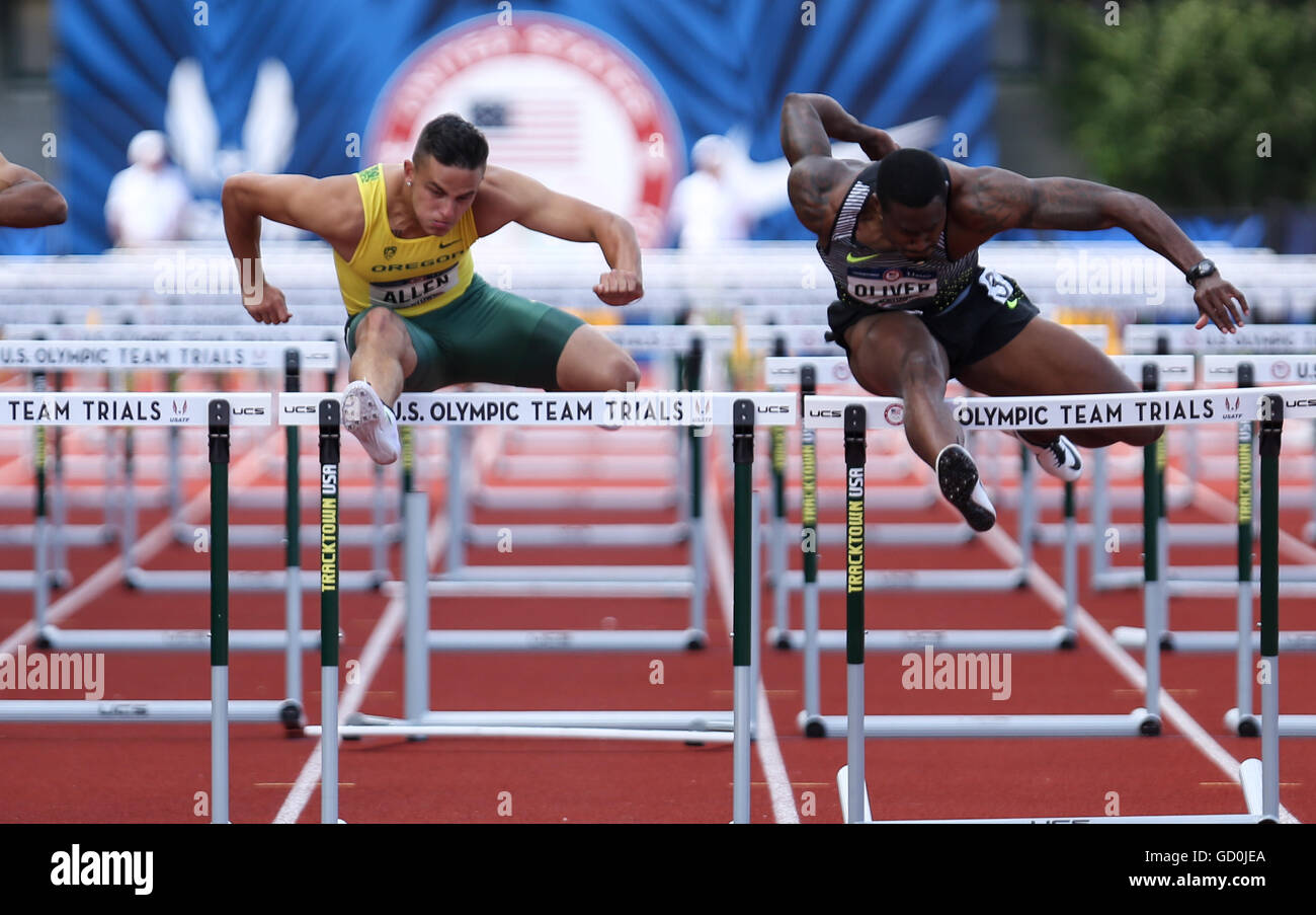 Devon allen olympic trials 2016 hi-res stock photography and images - Alamy