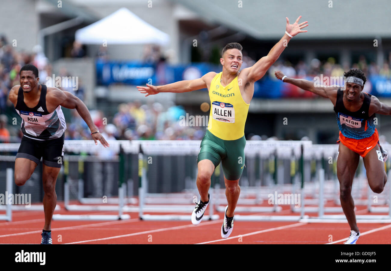 Devon allen olympic trials 2016 hi-res stock photography and images - Alamy