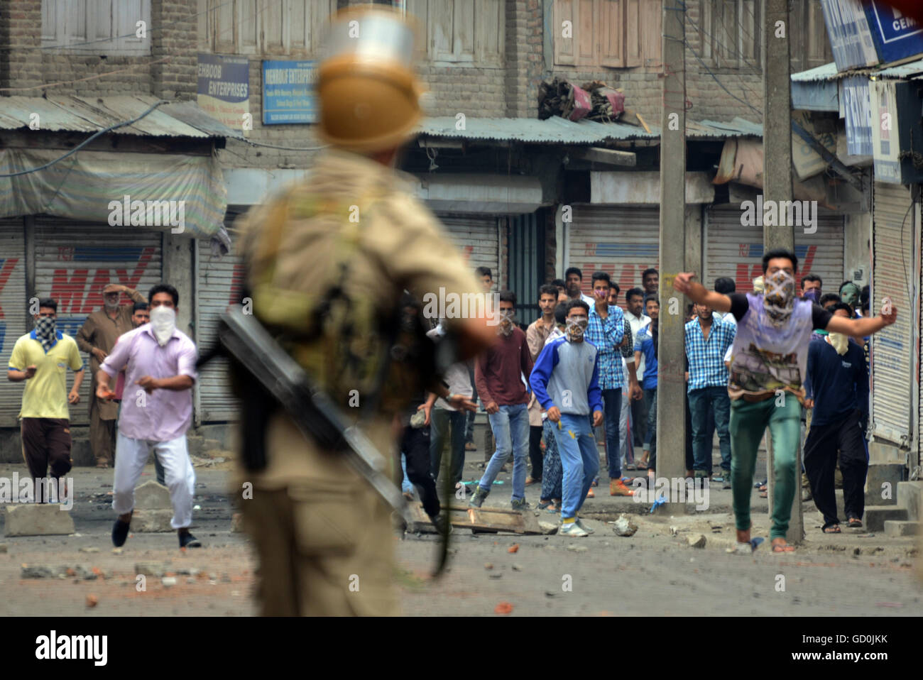 Indian muslim mass protest hi-res stock photography and images - Alamy