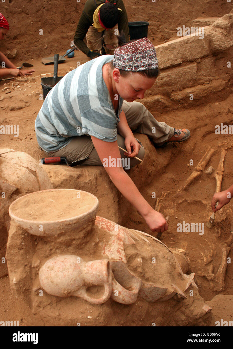 Archaeologists bones hi-res stock photography and images - Alamy