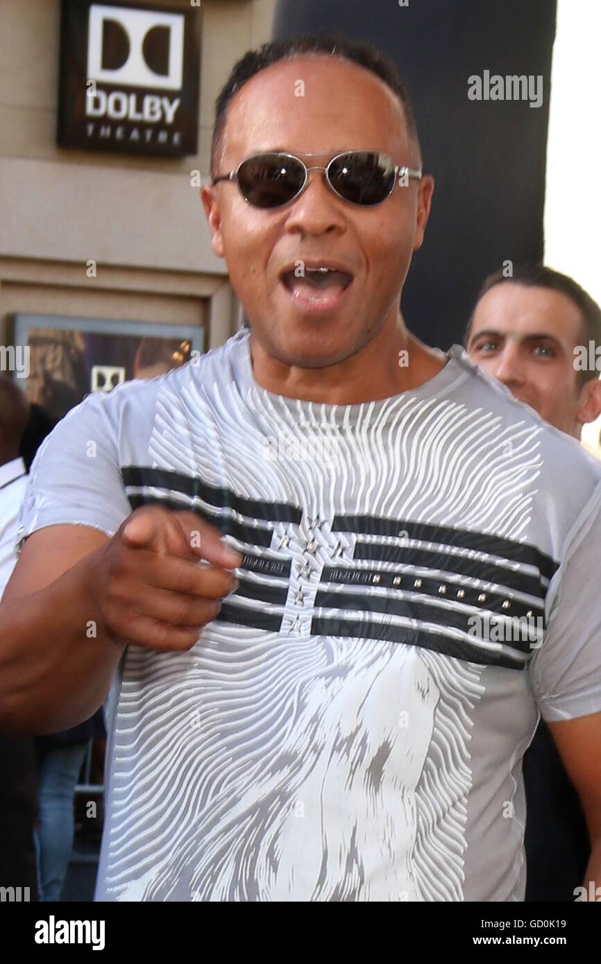 Los Angeles, CA, USA. 9th July, 2016. Ray Parker Jr. at arrivals for ...