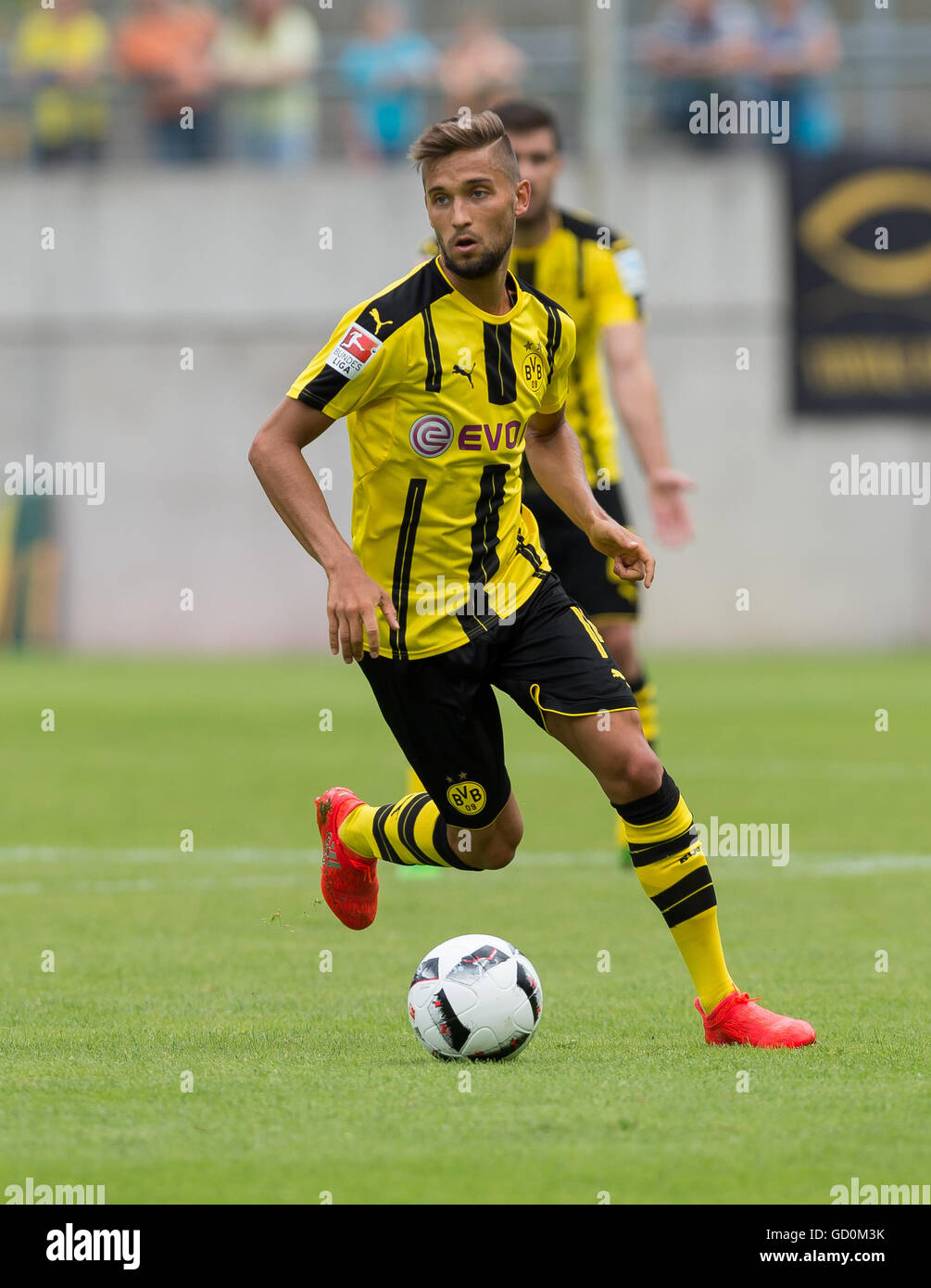 Wuppertal, Germany. 09th July, 2016. Dortmund's Moritz Leitner in ...