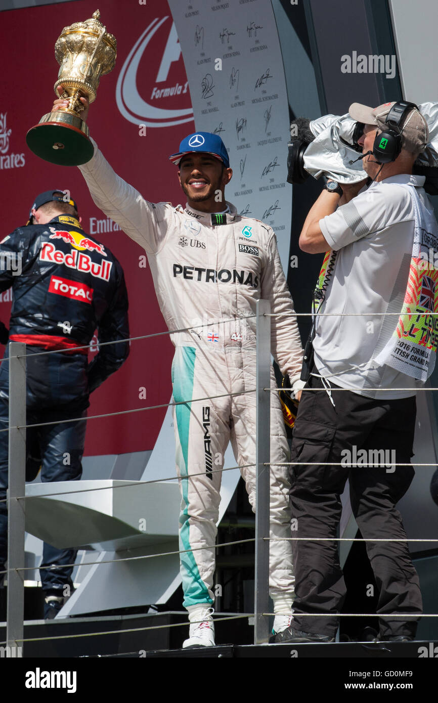 Silverstone, UK. 10th July, 2016. Formula One British Grand Prix, race ...