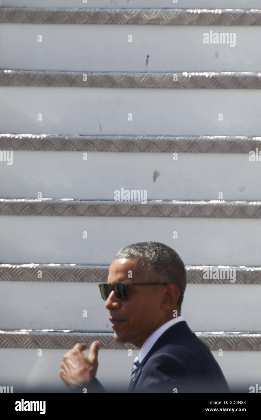 Madrid, Madrid, Spain. 10th July, 2016. U.S President Barack Obama ...