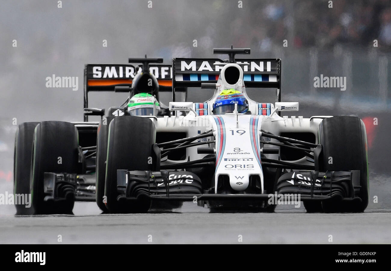 Silverstone, UK. 10th July, 2016. British F1 Grand Prix at Silverstone ...