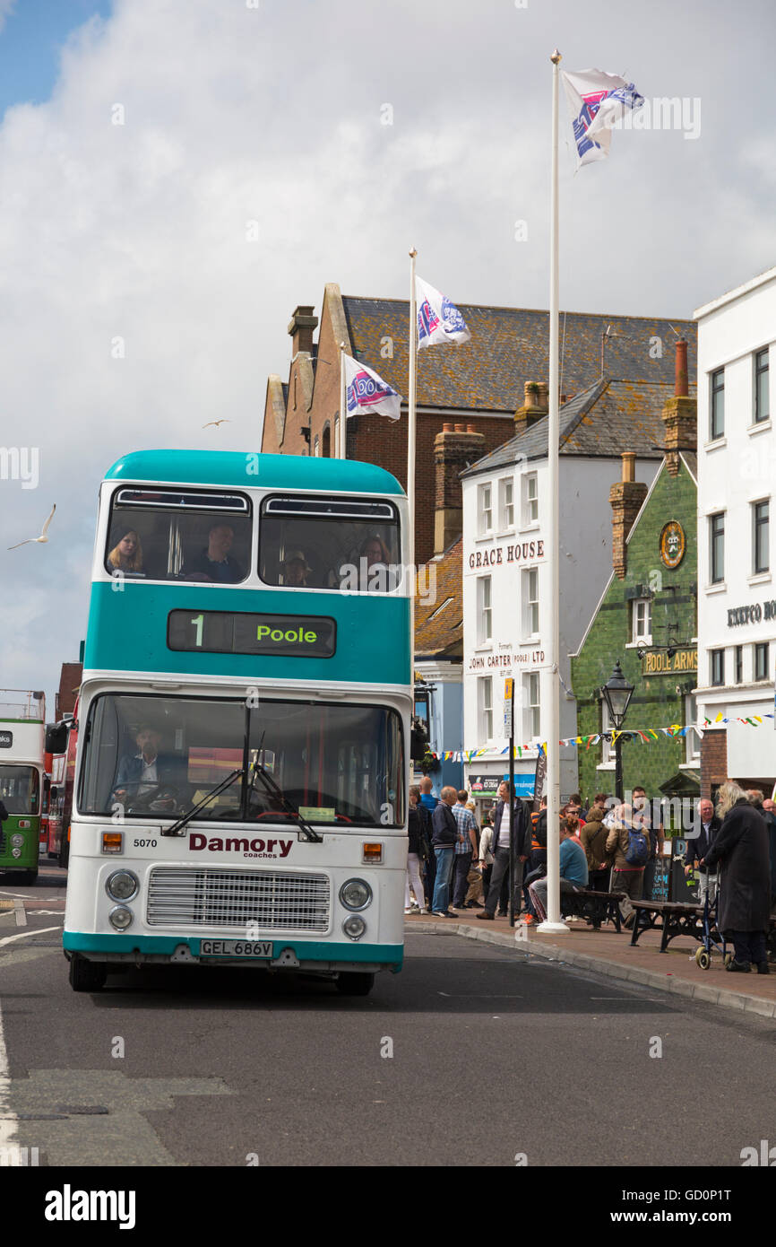 Damory double decker bus hi-res stock photography and images - Alamy