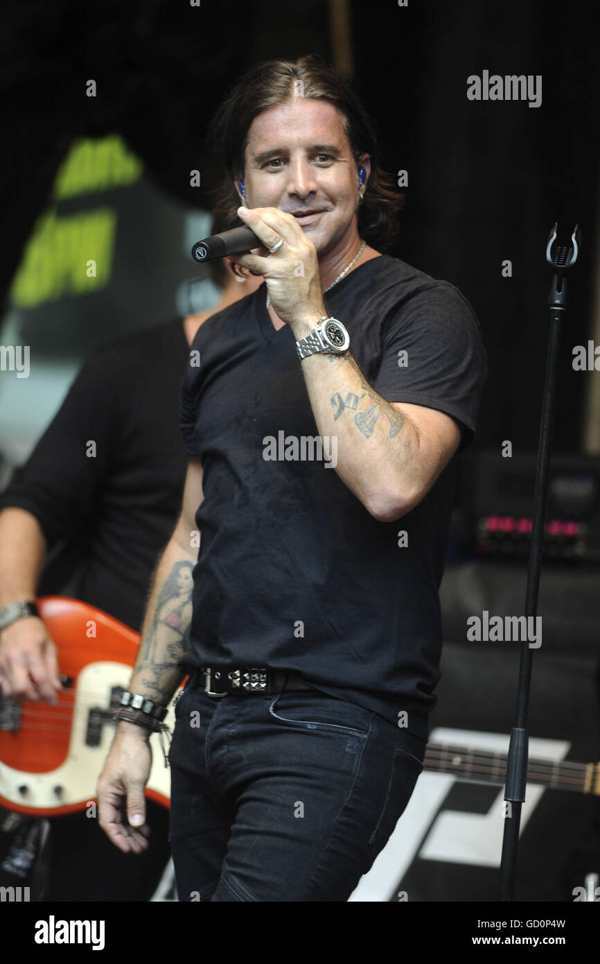 New York, United States Of America. 08th July, 2016. Scott Stapp live ...