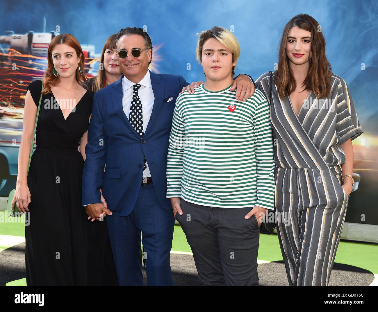 Hollywood, California, USA. 9th July, 2016. Andy Garcia arrives for the ...