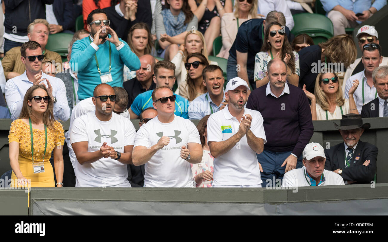 London, United Kingdom. 10 July, 2016. The Wimbledon Tennis ...