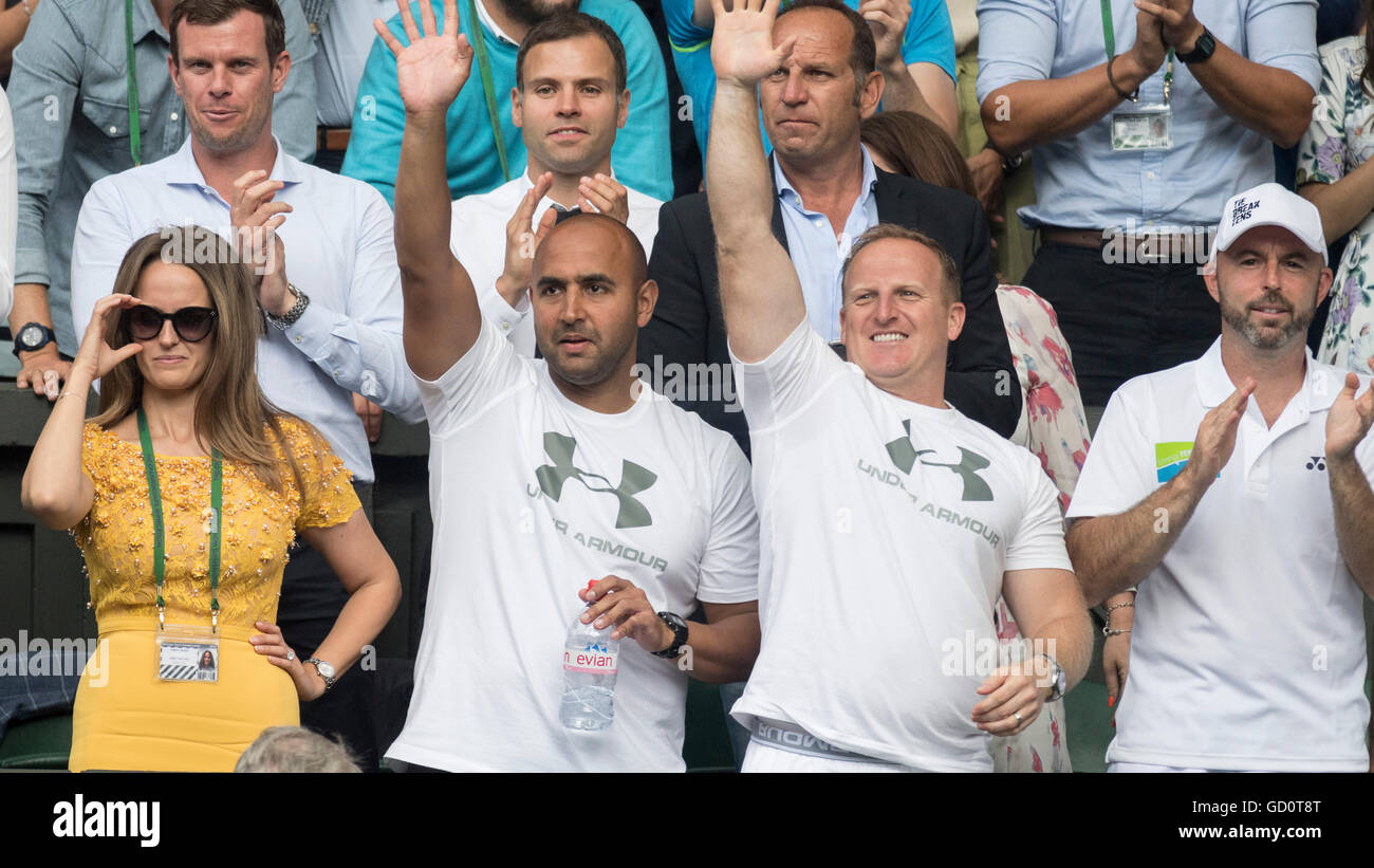 London, United Kingdom. 10 July, 2016. The Wimbledon Tennis ...