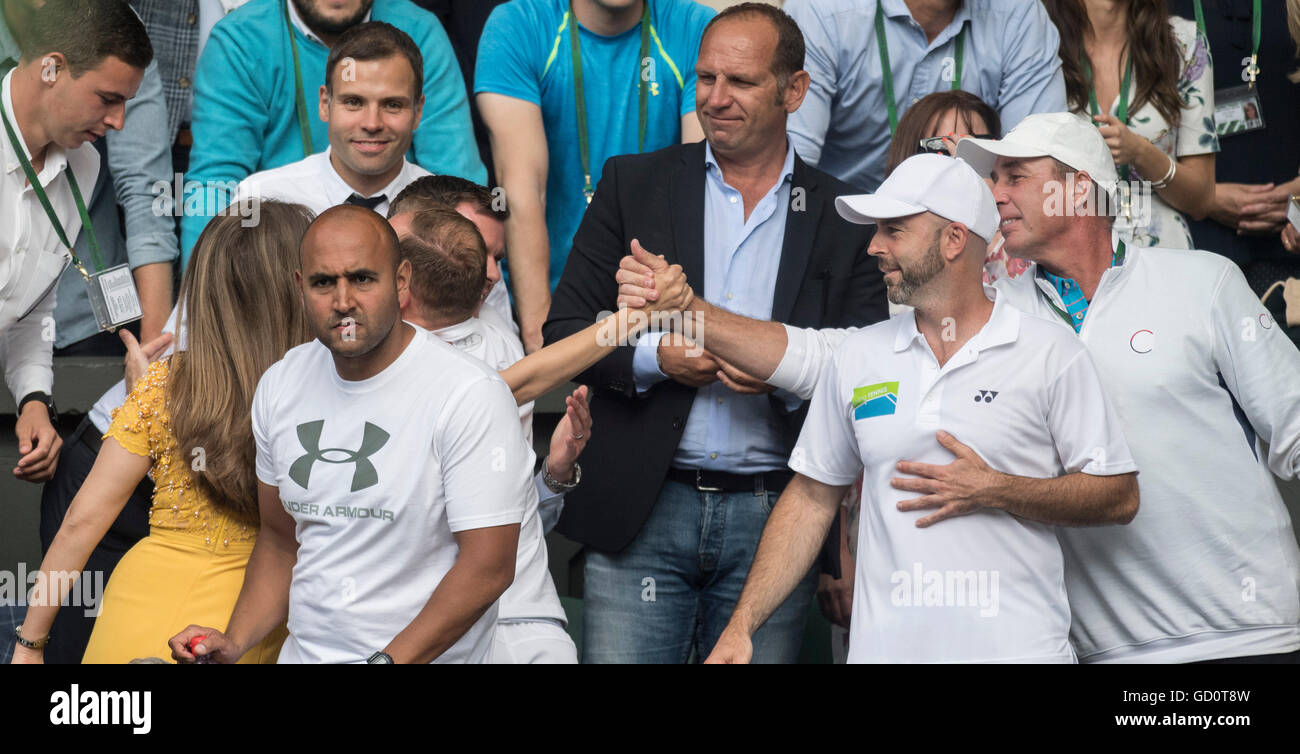 London, United Kingdom. 10 July, 2016. The Wimbledon Tennis ...
