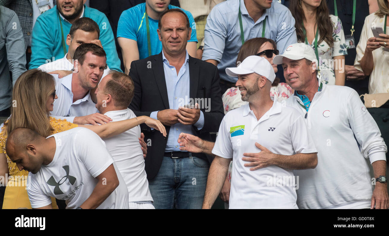 London, United Kingdom. 10 July, 2016. The Wimbledon Tennis ...