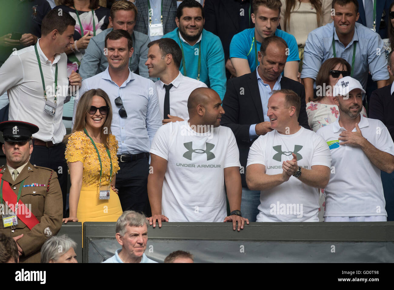 London, United Kingdom. 10 July, 2016. The Wimbledon Tennis ...