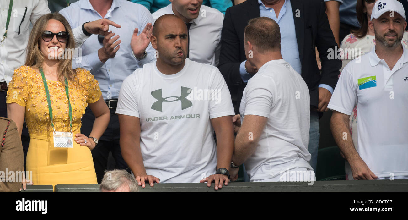 London, United Kingdom. 10 July, 2016. The Wimbledon Tennis ...