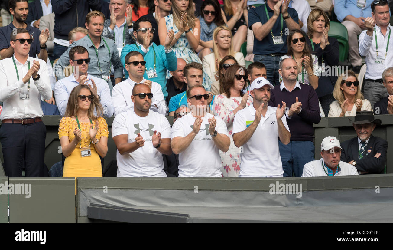 London, United Kingdom. 10 July, 2016. The Wimbledon Tennis ...
