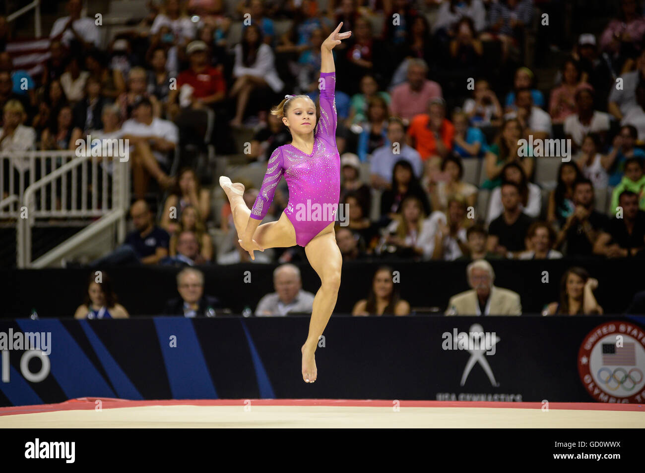 San Jose, California, USA. 10th July, 2016. RAGAN SMITH competes on the ...