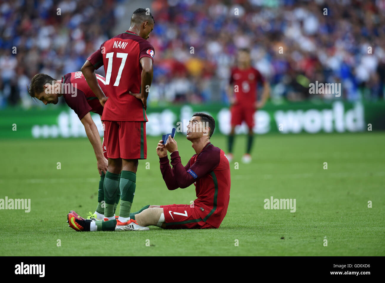 Cristiano Ronaldo dos Santos Aveiro (Portugal) Injury ; July 10, 2016 ...