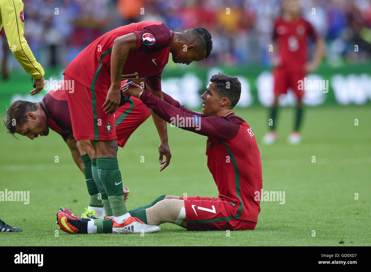 Cristiano Ronaldo dos Santos Aveiro (Portugal) Injury ; July 10, 2016 ...