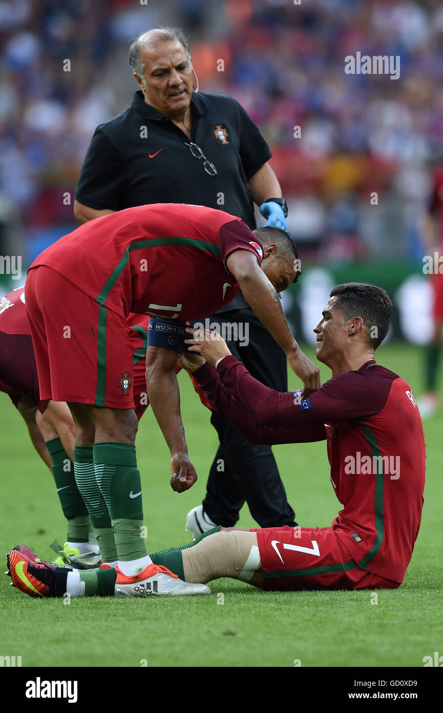 Cristiano Ronaldo dos Santos Aveiro (Portugal) Injury ; July 10, 2016 ...
