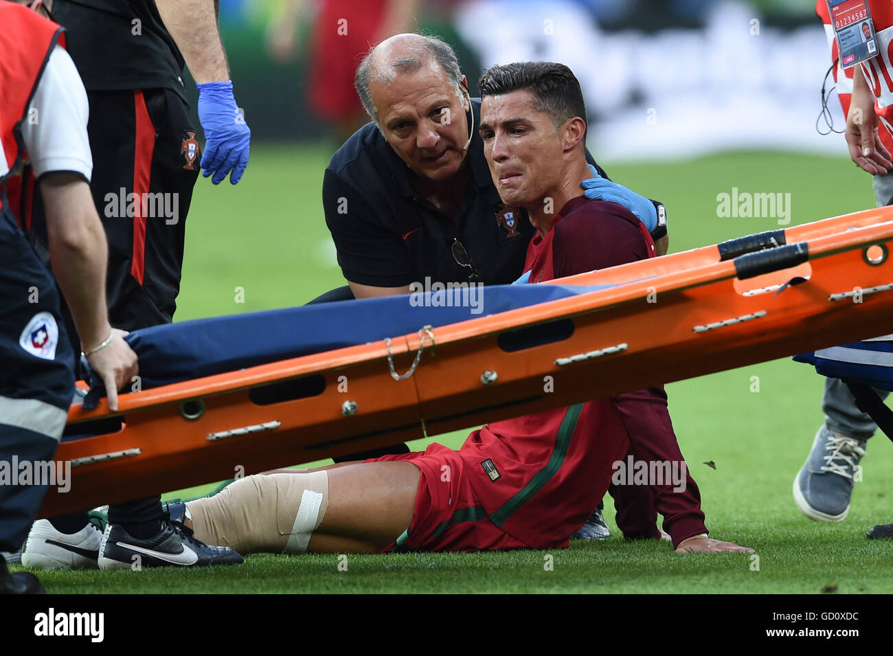 Cristiano Ronaldo dos Santos Aveiro (Portugal) Injury ; July 10, 2016 ...