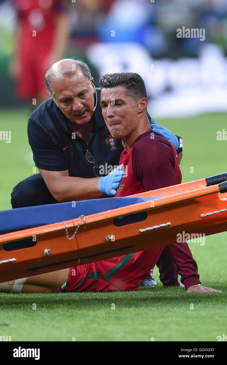 Cristiano Ronaldo dos Santos Aveiro (Portugal) Injury ; July 10, 2016 ...