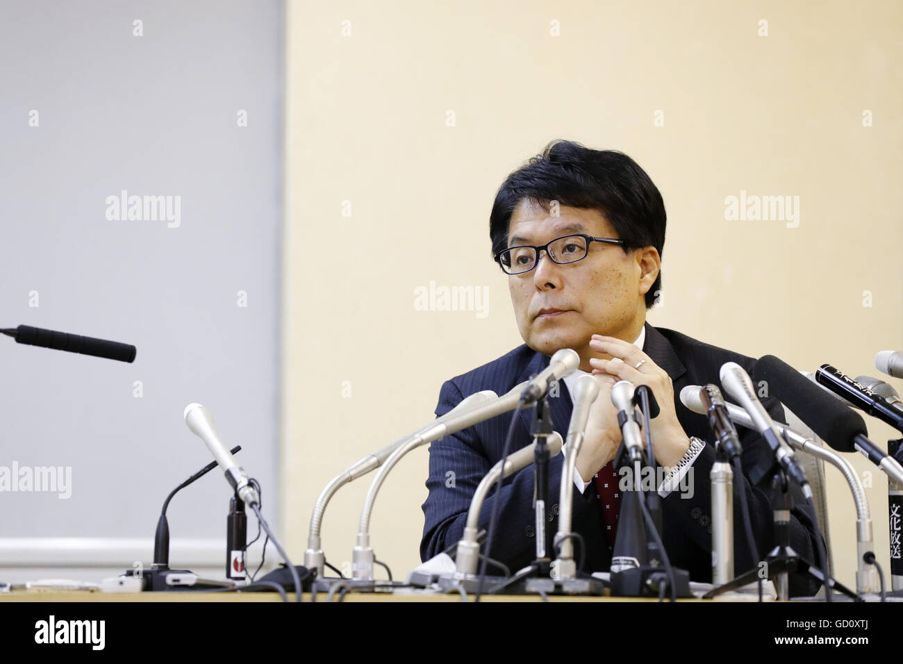 Former Internal Affairs and Communications Minister Hiroya Masuda ...
